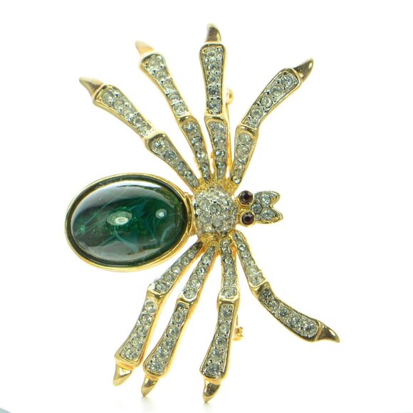 Kenneth Jay Lane | Jewelry | Vintage Kenneth Jay Lane Kjl Large Crystal ...